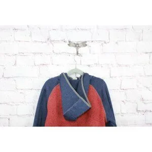 L.L. Bean | Shirts & Tops | Ll Bean Sweater Fleece Hooded Colorblock ...